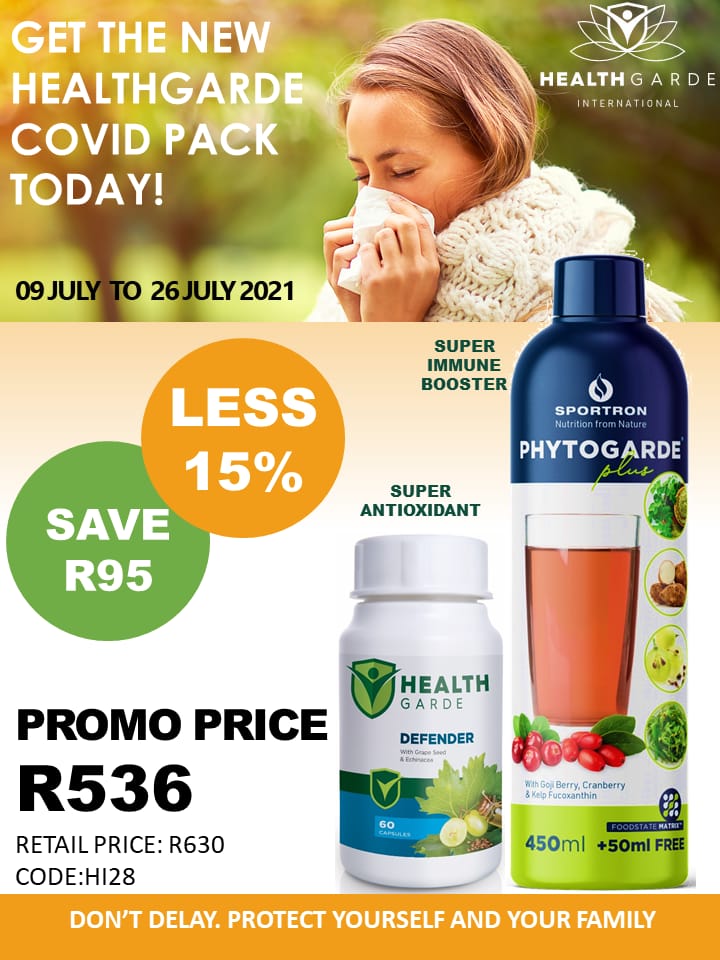 Phytogard juice and Defender capsule – ourhealth.co.za