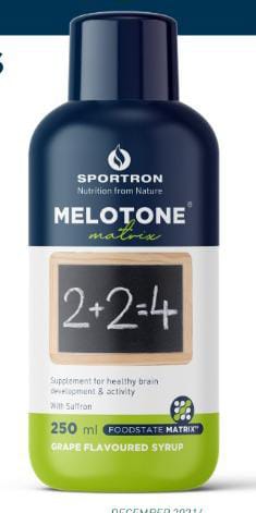 Melotone syrup, New with Saffron 🌟🌟 – ourhealth.co.za